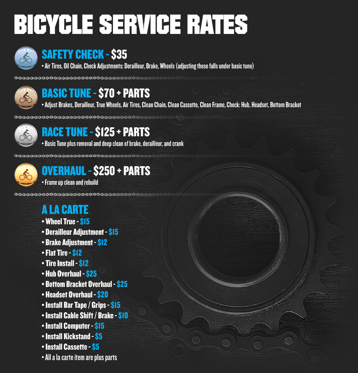 Bicycle Repair | Westfield Cyclesports